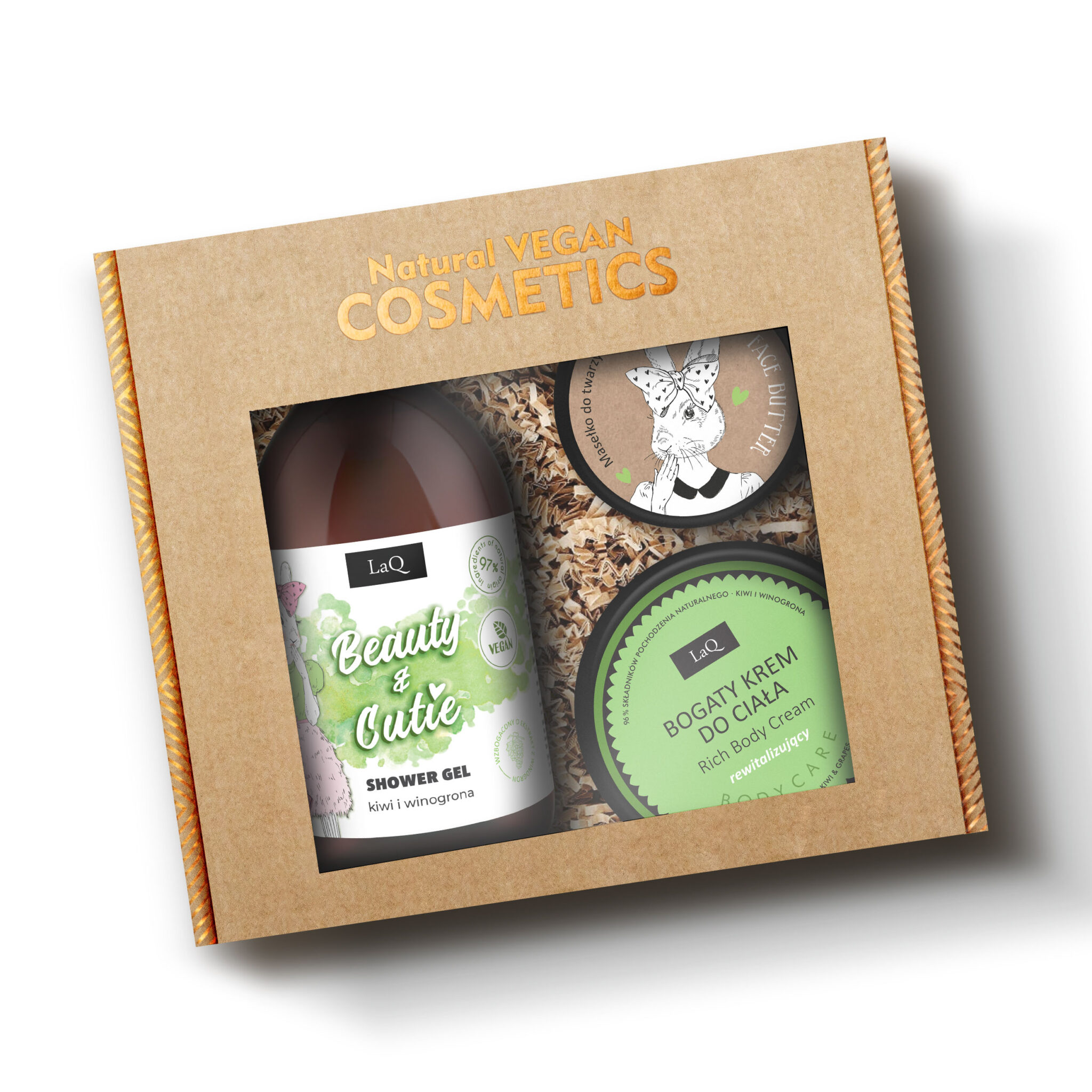 Save Face Facial Care Set KIWI & GRAPE – Mousse, Face Butter and Shower ...